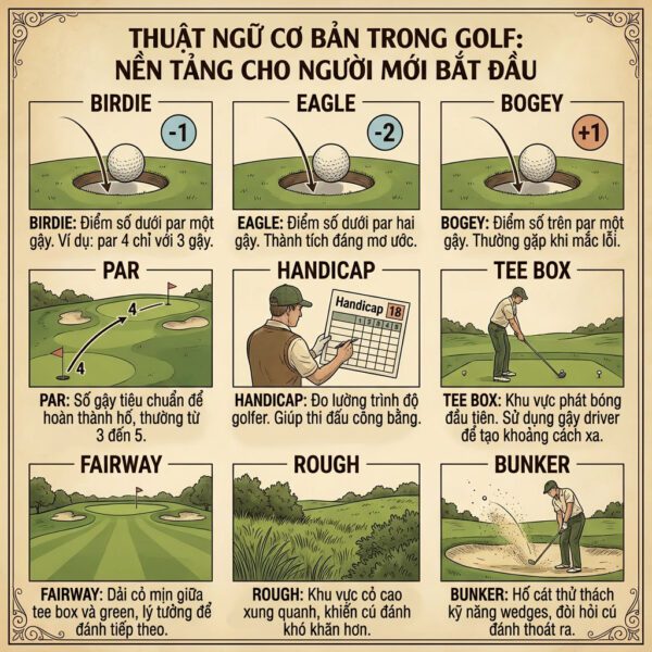 Hướng Dẫn Toàn Diện Về Các Thuật Ngữ Trong Golf: Từ A Đến Z Cho Golfer ...